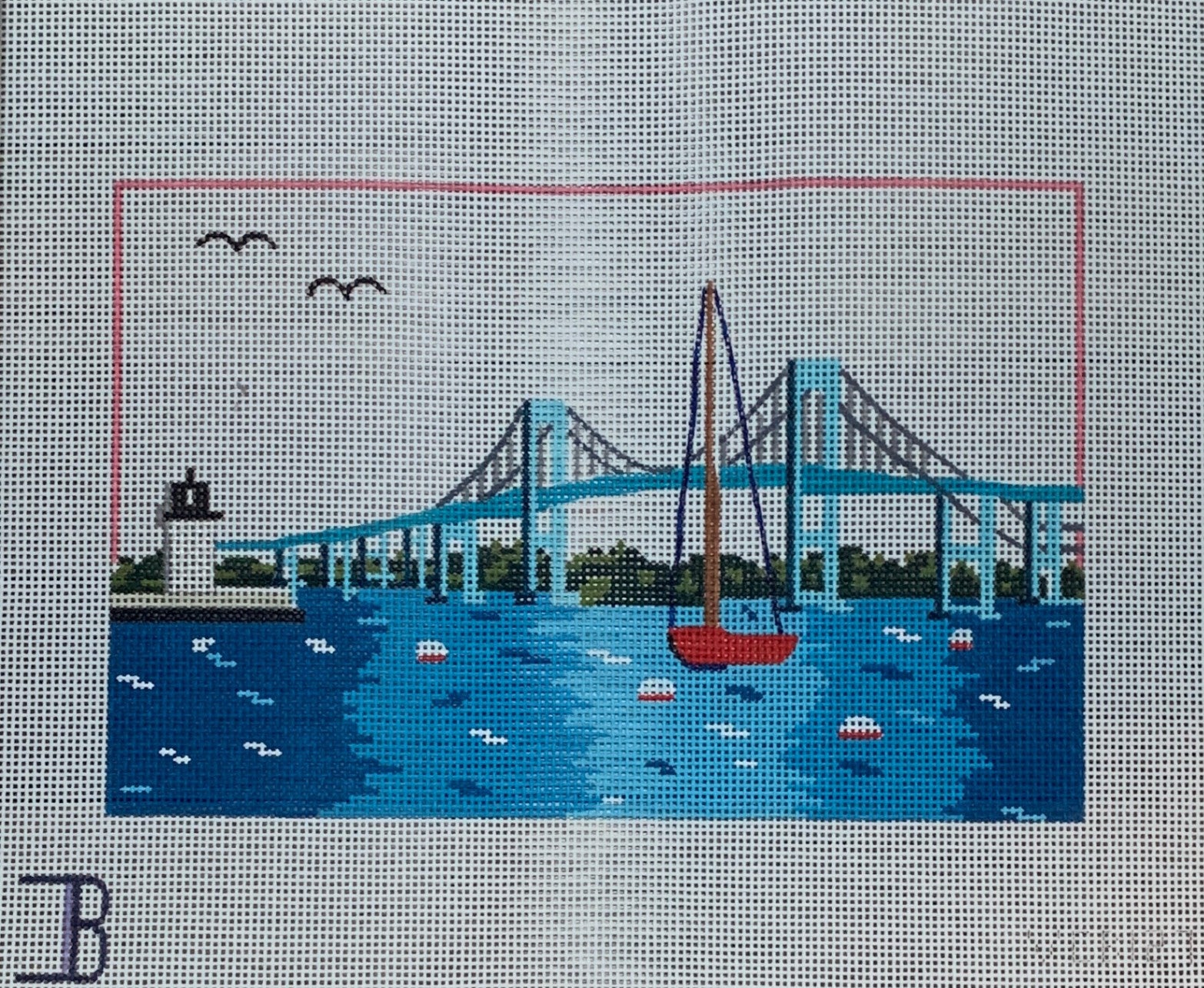 Belmead Designs Newport Pell Bridge – Stitch by Stitch