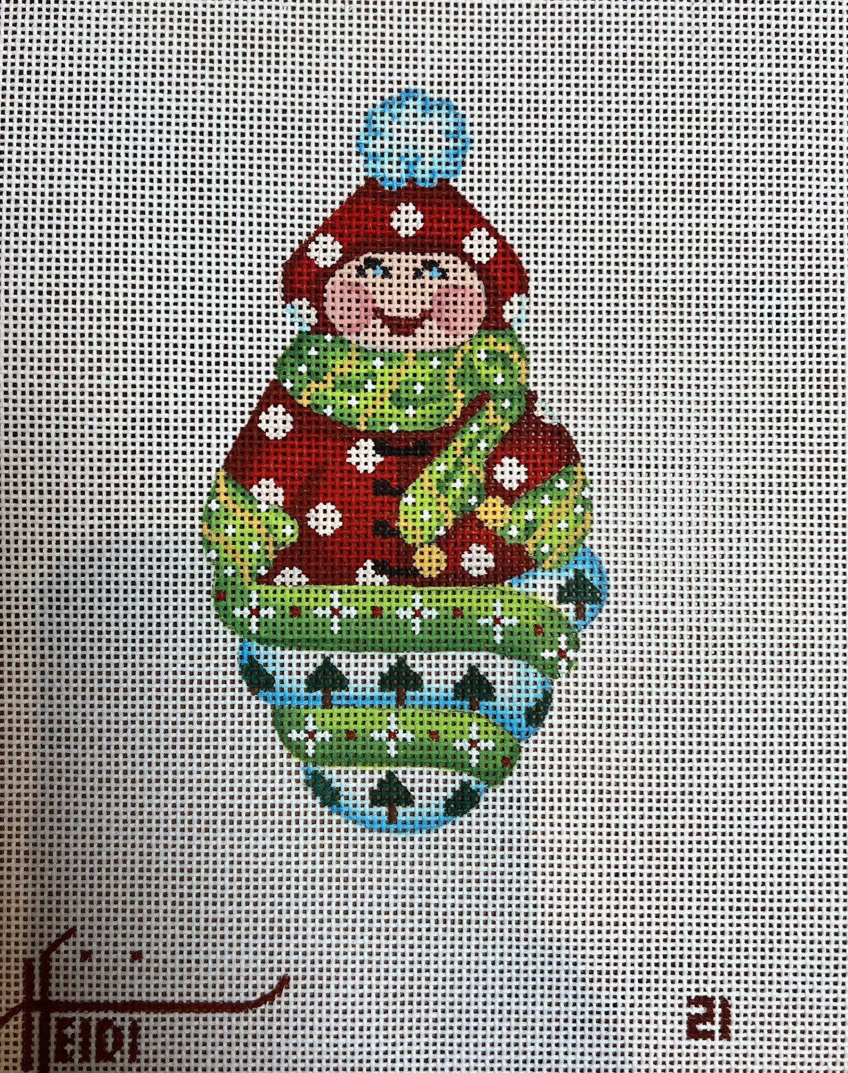 Heidi Stanley #21 Girl Cone – Stitch by Stitch