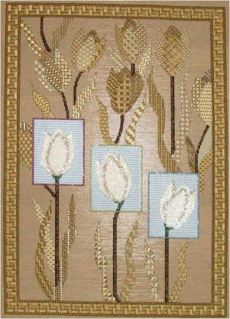 Sew Much Fun Tulip Window – Stitch by Stitch