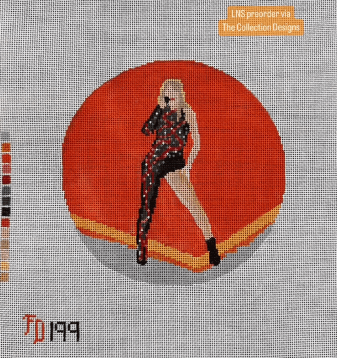 The Collection Froopy Designs The FD199 Taylor in Black with Red Snake ...