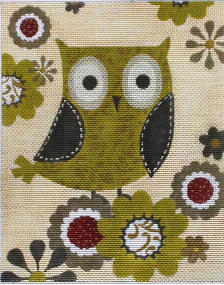 PLD Designs SH1802 Mid Century Modern Owl – Stitch by Stitch