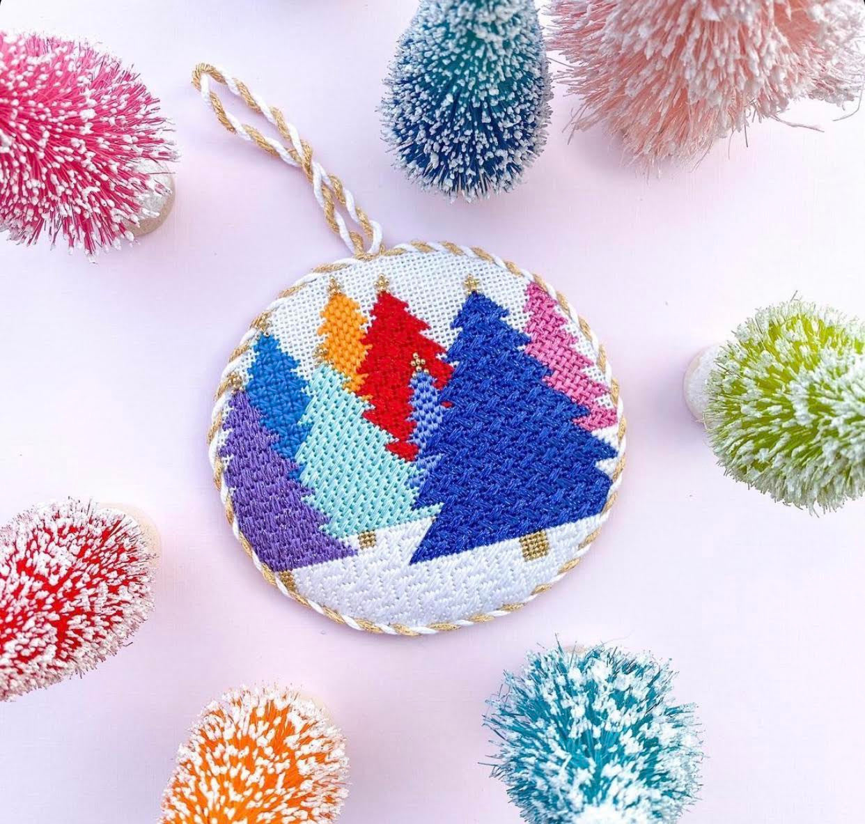 Stitch Style SS050 Colorful Forest with Stitch Guide – Stitch by Stitch