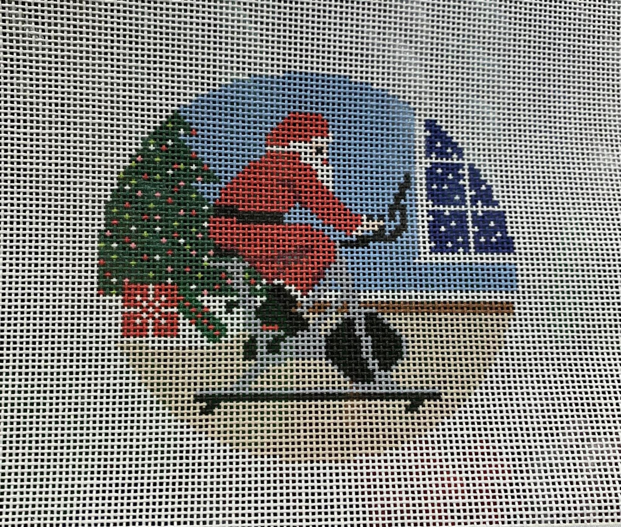 Ann Kaye AOK68 Peloton Spinning Santa – Stitch by Stitch