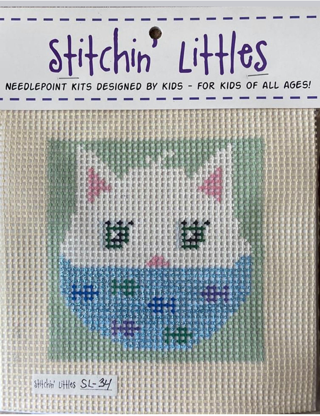 Stitchin' Littles SL-34 Cat with Mask – Stitch by Stitch