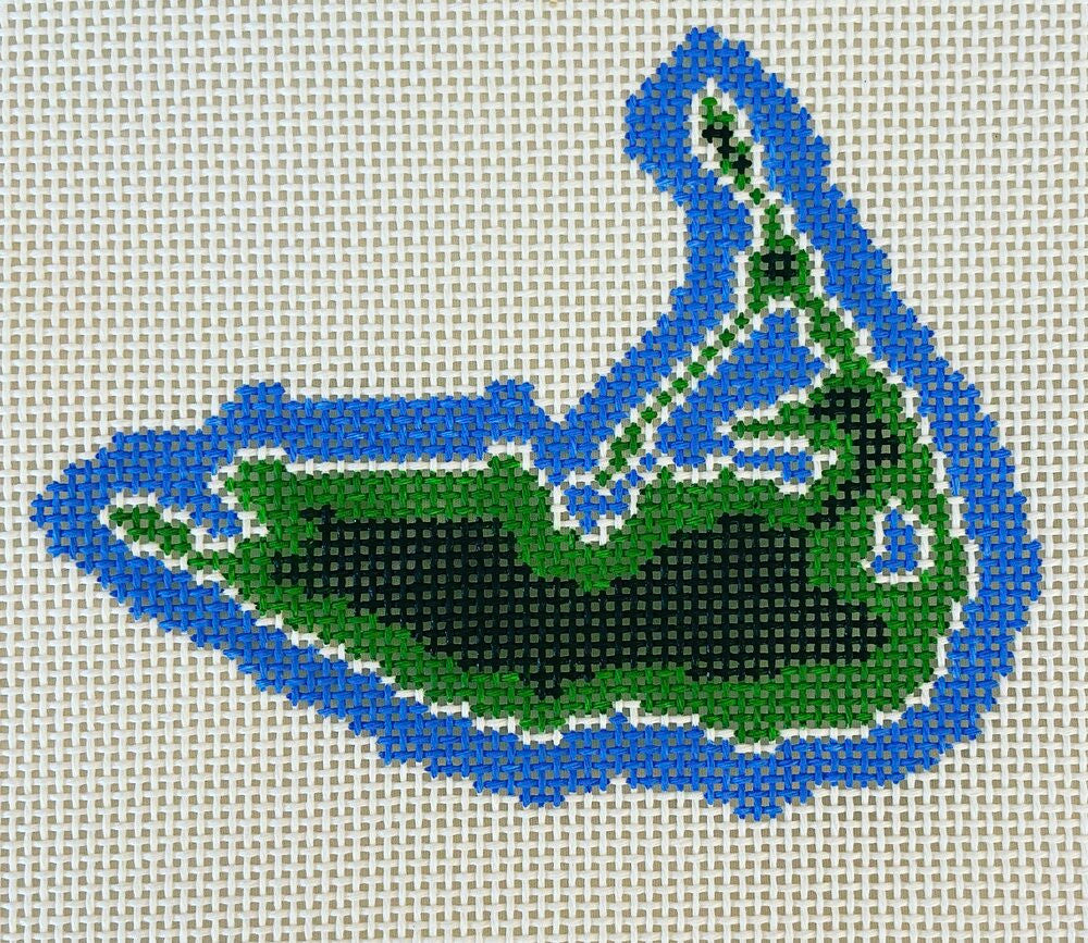 Ann Kaye AOK50 Nantucket on 13 mesh – Stitch by Stitch