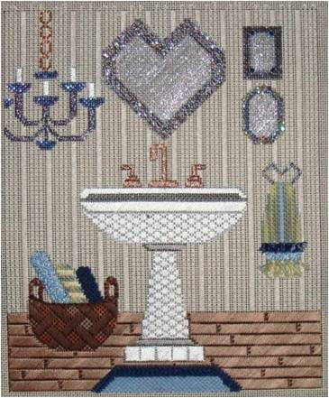 Sew Much Fun Bathroom Sink – Stitch by Stitch