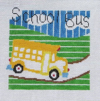 Jean Smith 119A School Bus – Stitch by Stitch