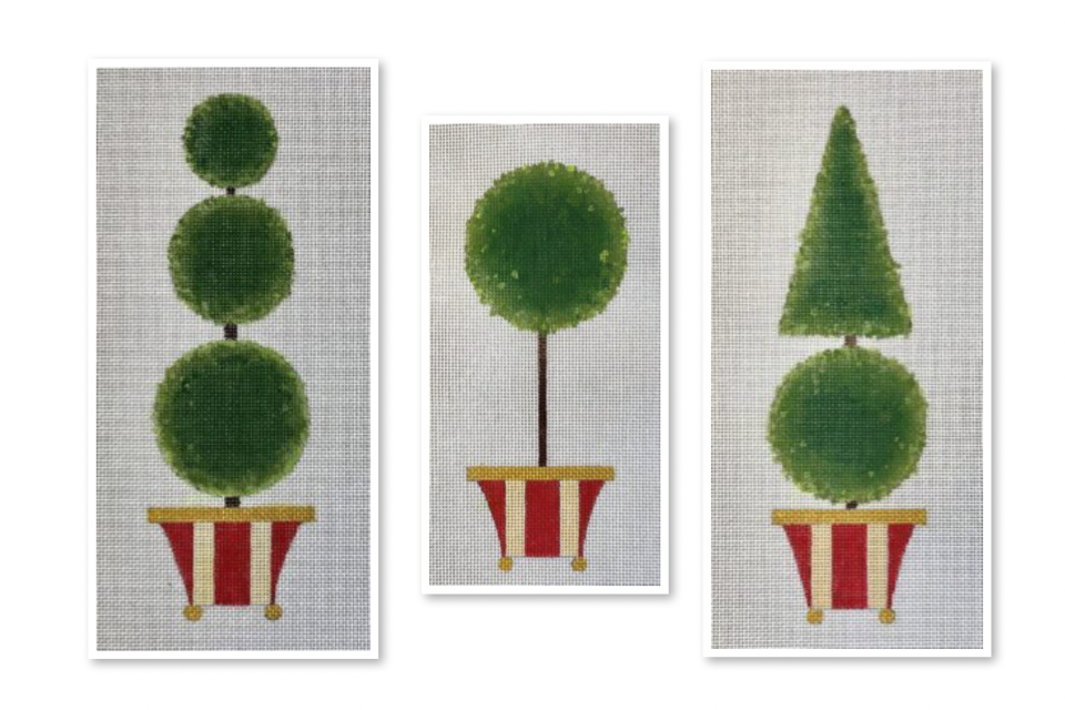 Raymond Crawford Topiary Set of three – Stitch by Stitch