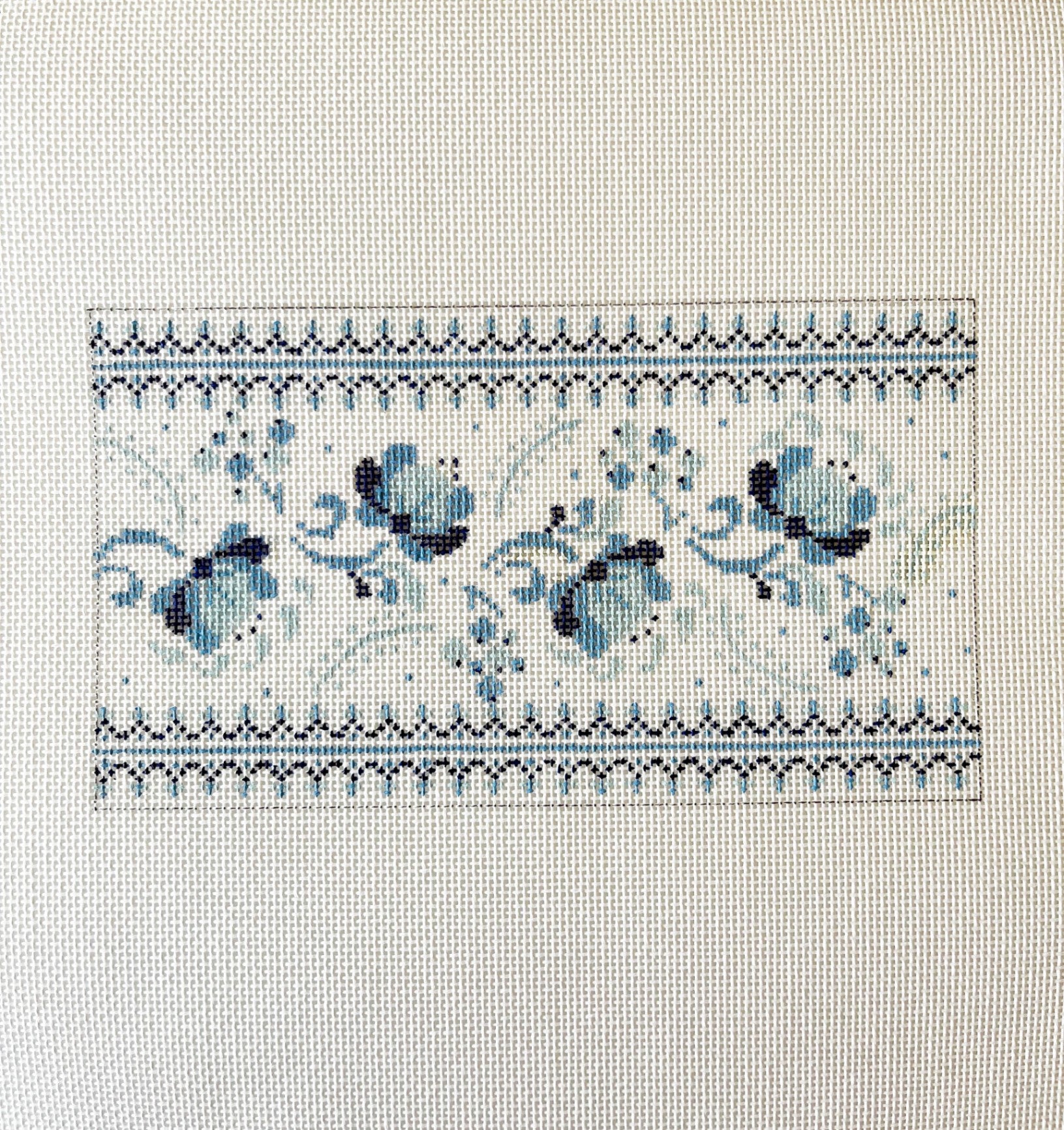 Blueberry Point 23-284 Chinoiserie Purse Insert – Stitch by Stitch