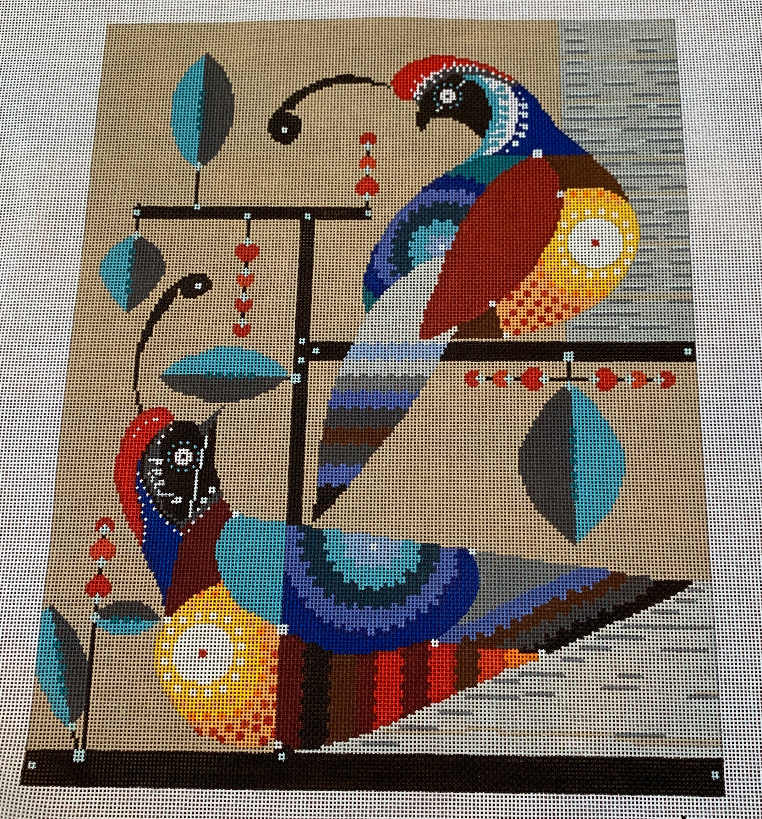 Dominic B. 2 Quails – Stitch by Stitch