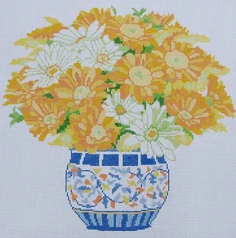 Jean Smith 164E Daisy Bouquet – Stitch by Stitch