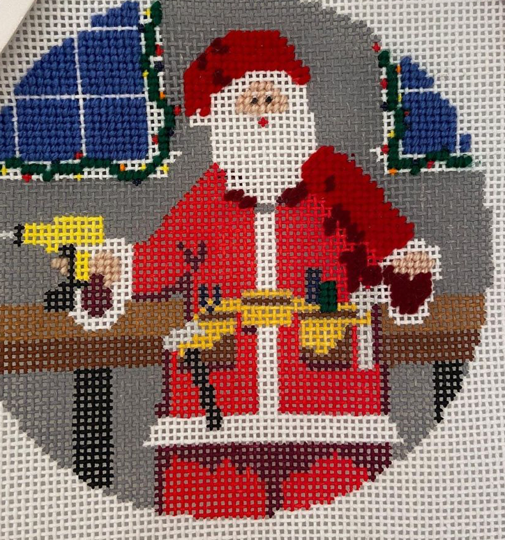 Ann Kaye AOK94 Handy Santa – Stitch by Stitch