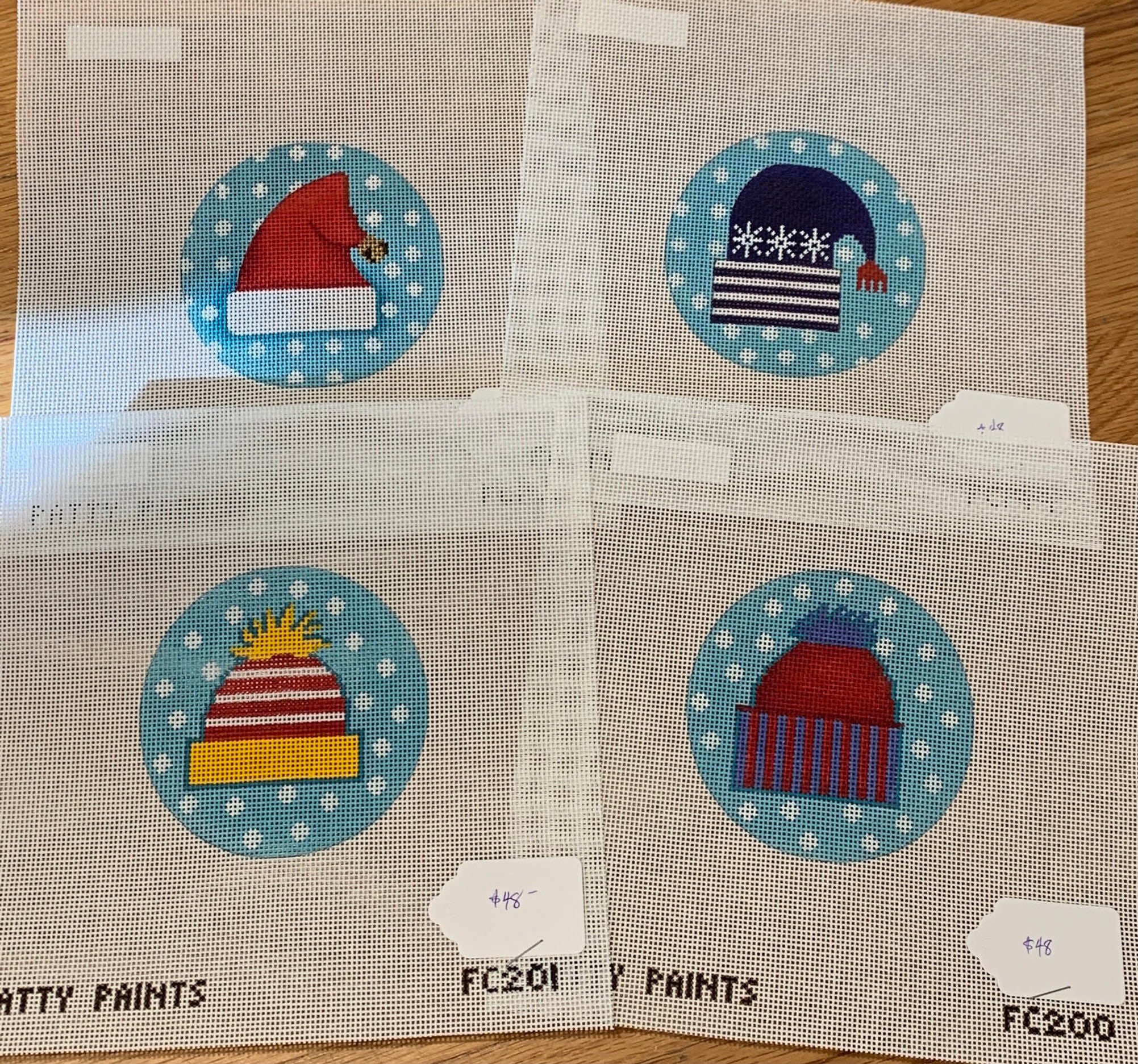 Patty Paints FC200 Red & Blue Hat – Stitch by Stitch