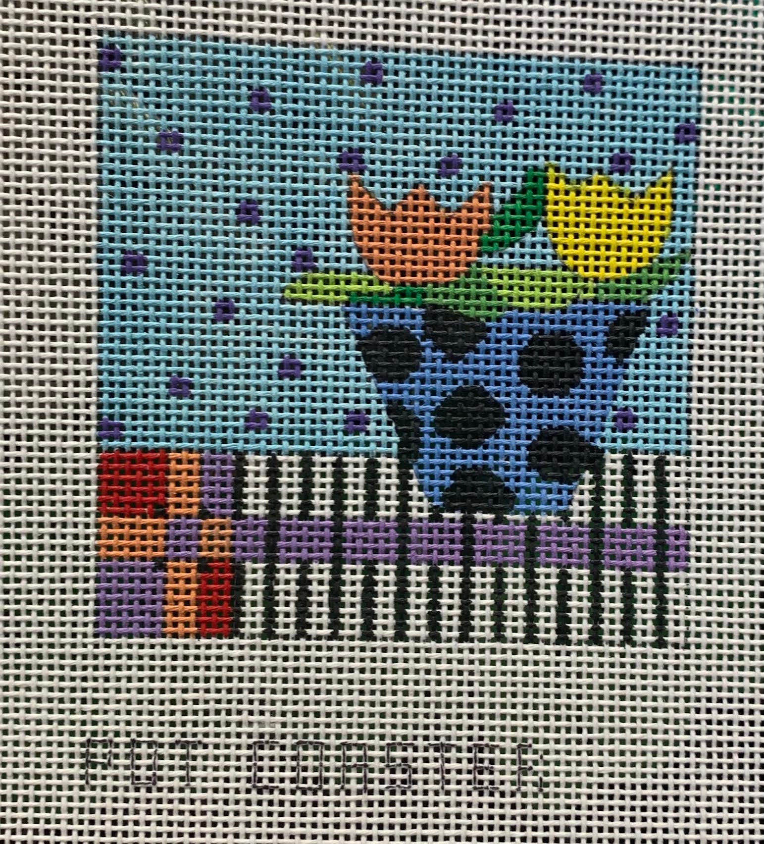 Penny Macleod PM1253 Pot Coaster – Stitch by Stitch