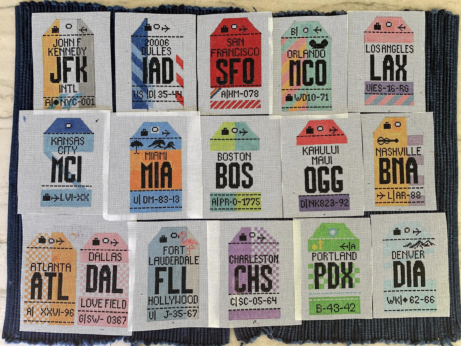 Hedge Hog Retro US Travel Tags- PLEASE SPECIFY WHICH ONE YOU WANT ...