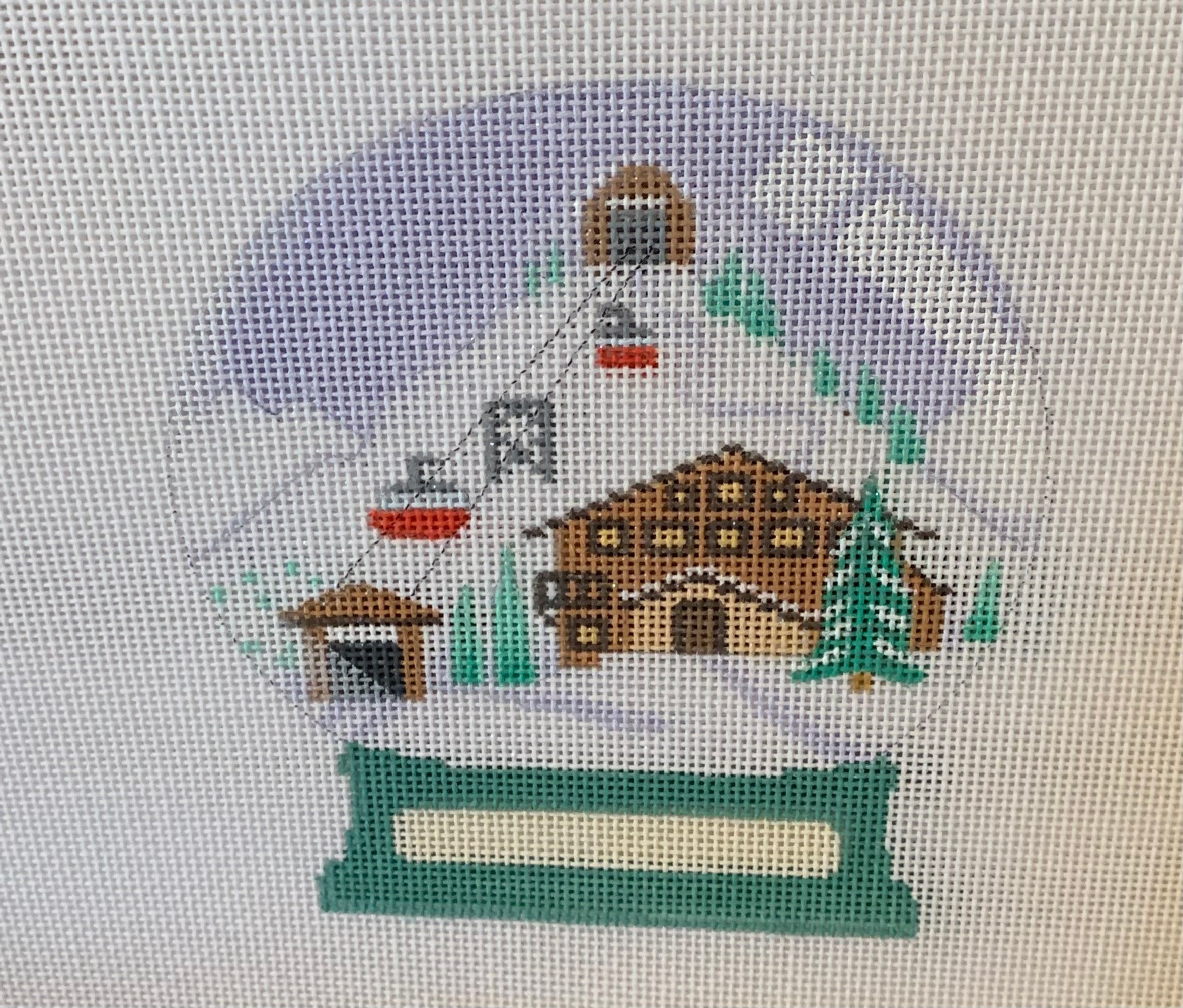 VNG Ski Snow Globe – Stitch by Stitch