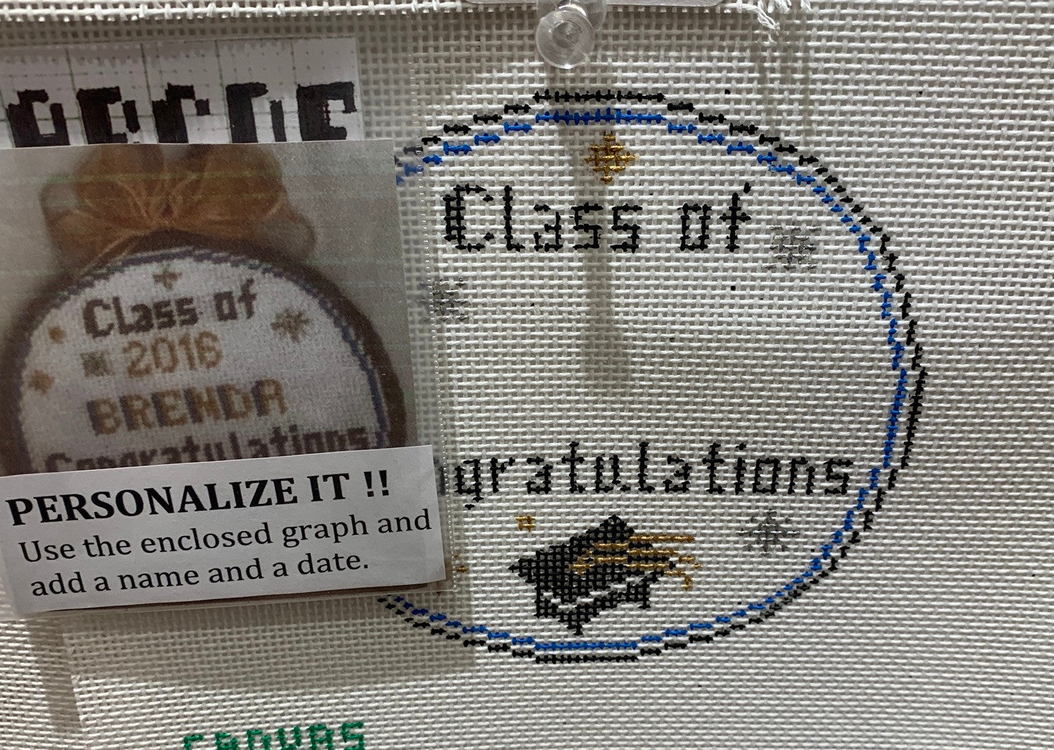 Canvas Connection graduation – Stitch by Stitch