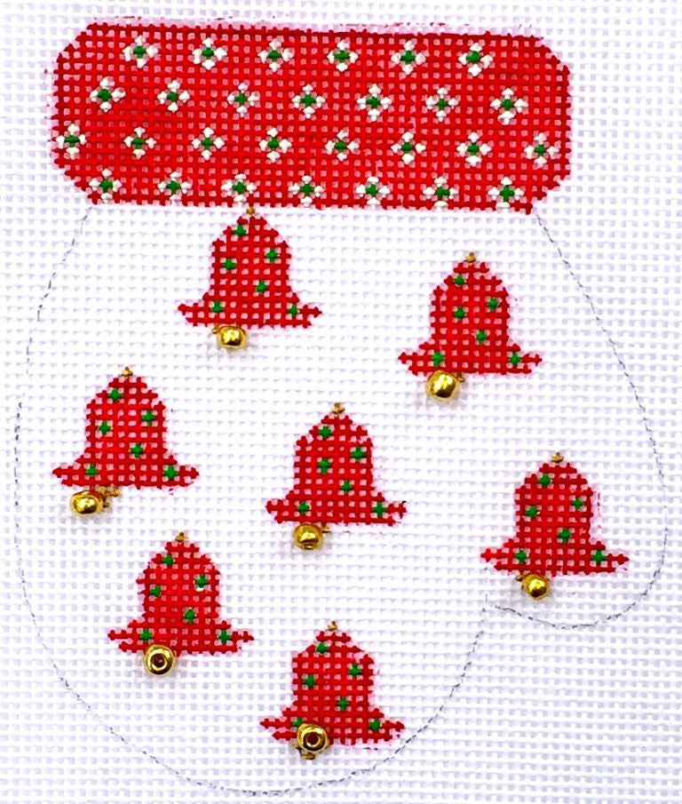 Danji HB132 Mitten - Bells with Stitch Guide – Stitch by Stitch