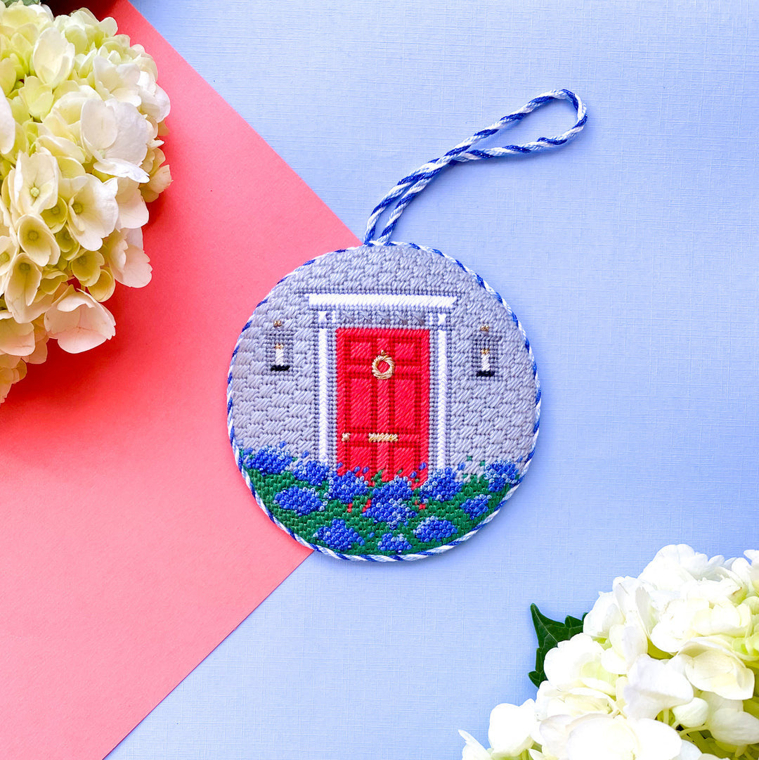 Stitch Style Needlepoint SS007 Front Door New England Summer – Stitch ...