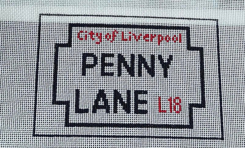 Skooter's Designs Penny Lane Road Sign – Stitch by Stitch