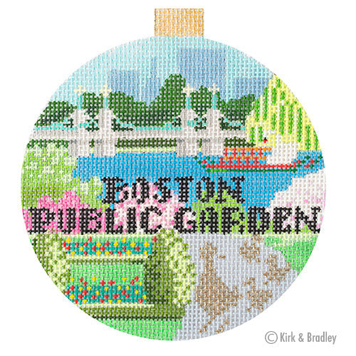 Kirk and Bradley KB 1663 - Boston Public Garden – Stitch by Stitch