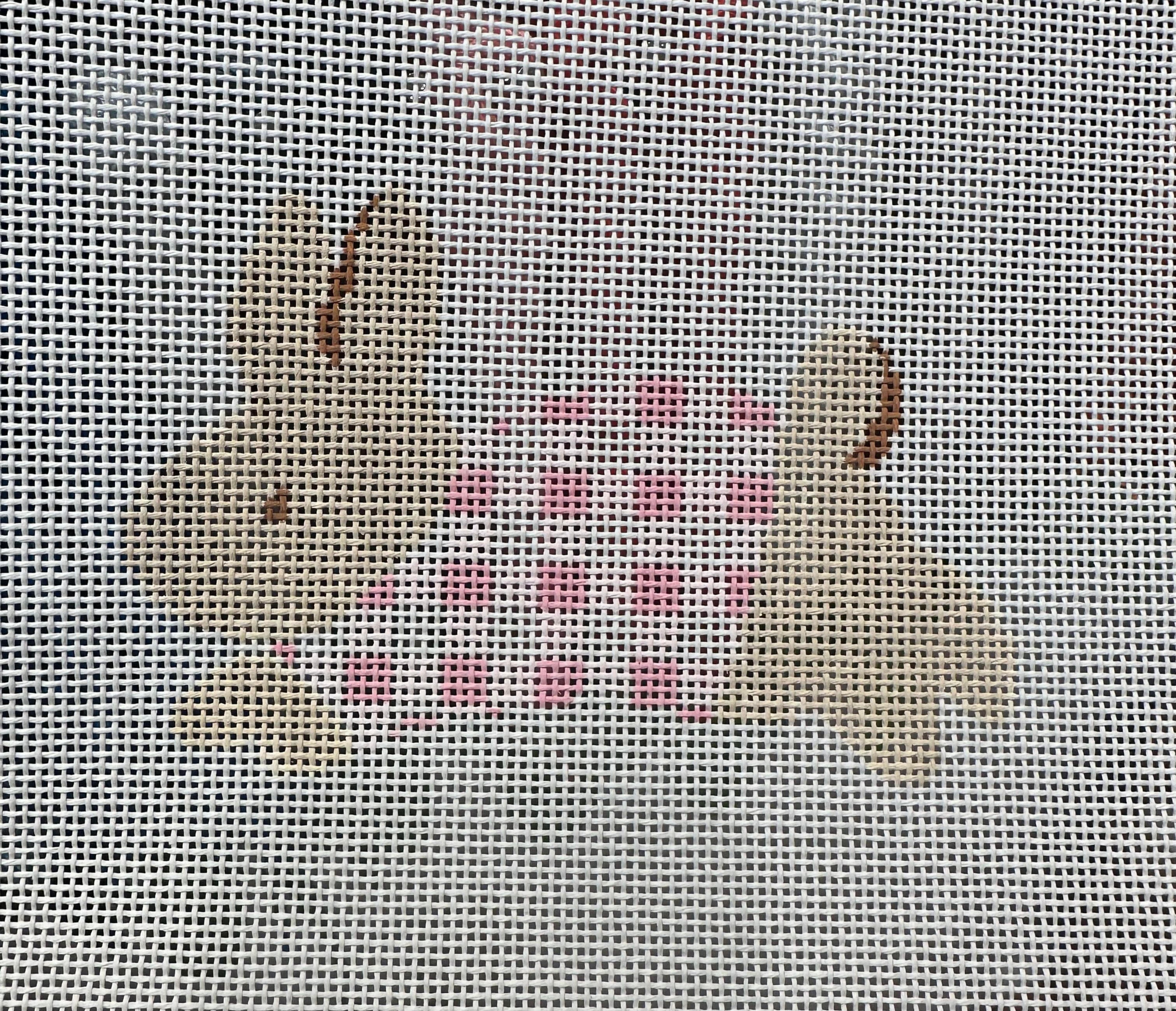 Audrey Wu AW117 Pink Gingham Bunny – Stitch by Stitch