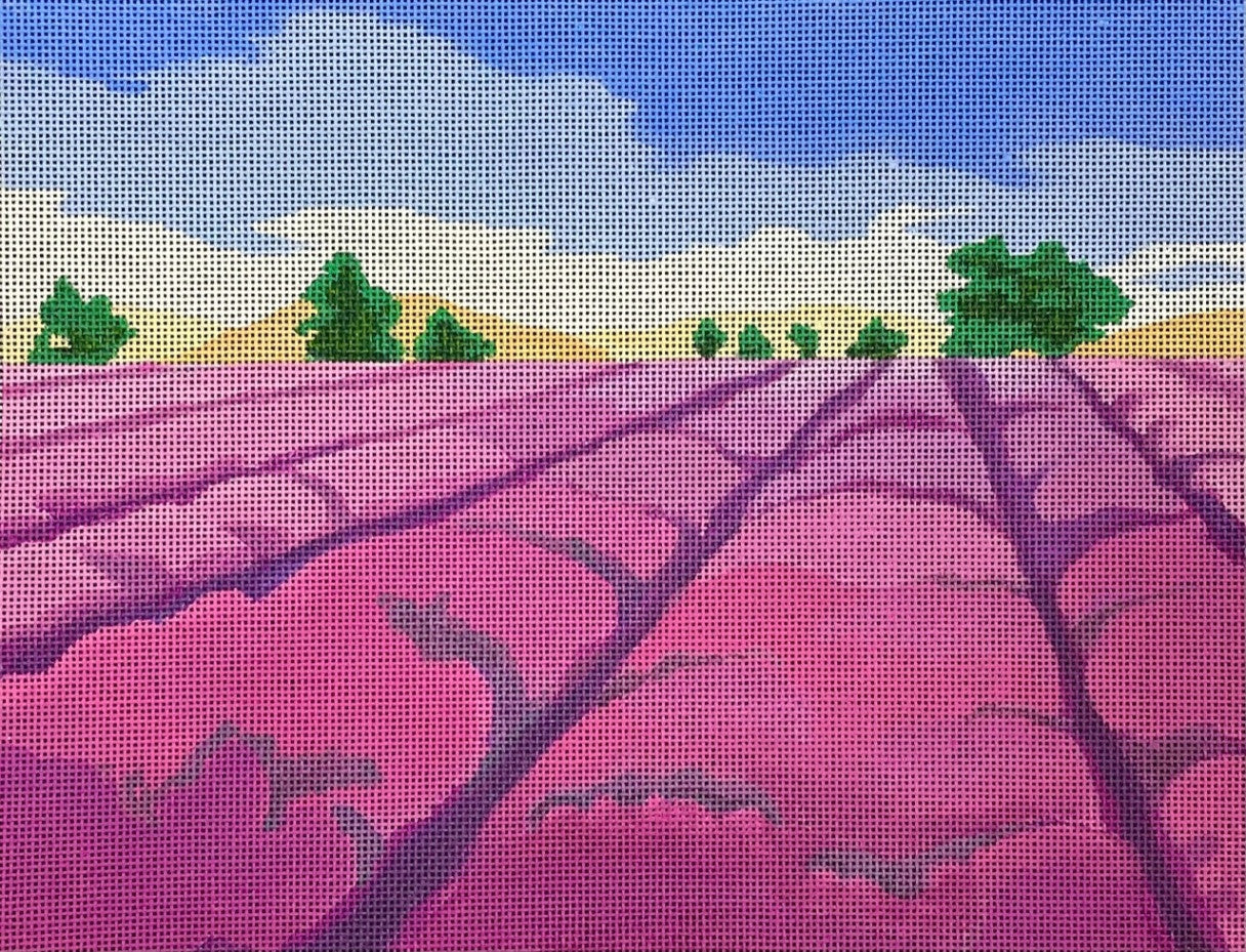 Amanda Lawford AL-115 Lavender Fields – Stitch by Stitch