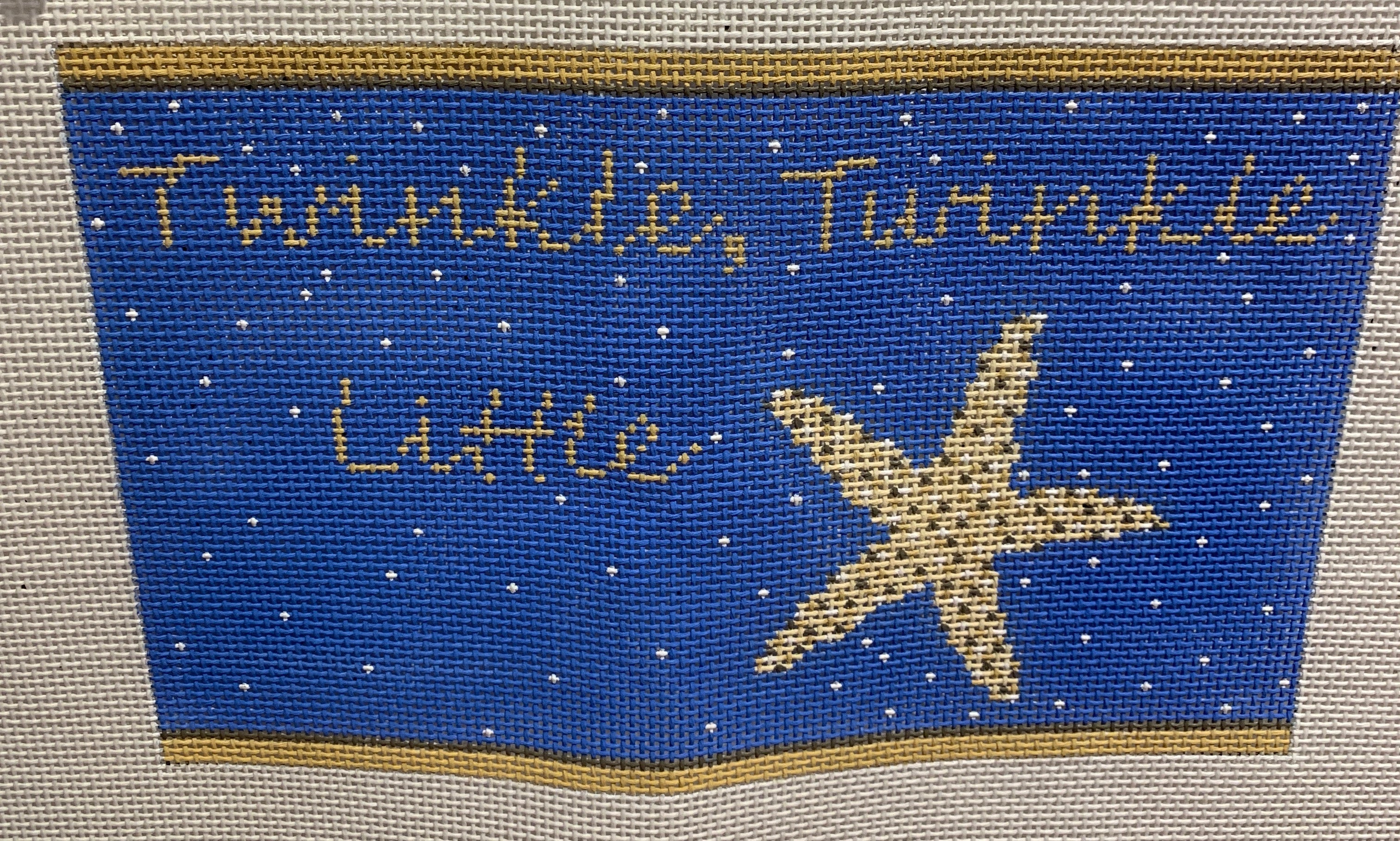 Susan Roberts Twinkle Twinkle Sign – Stitch by Stitch