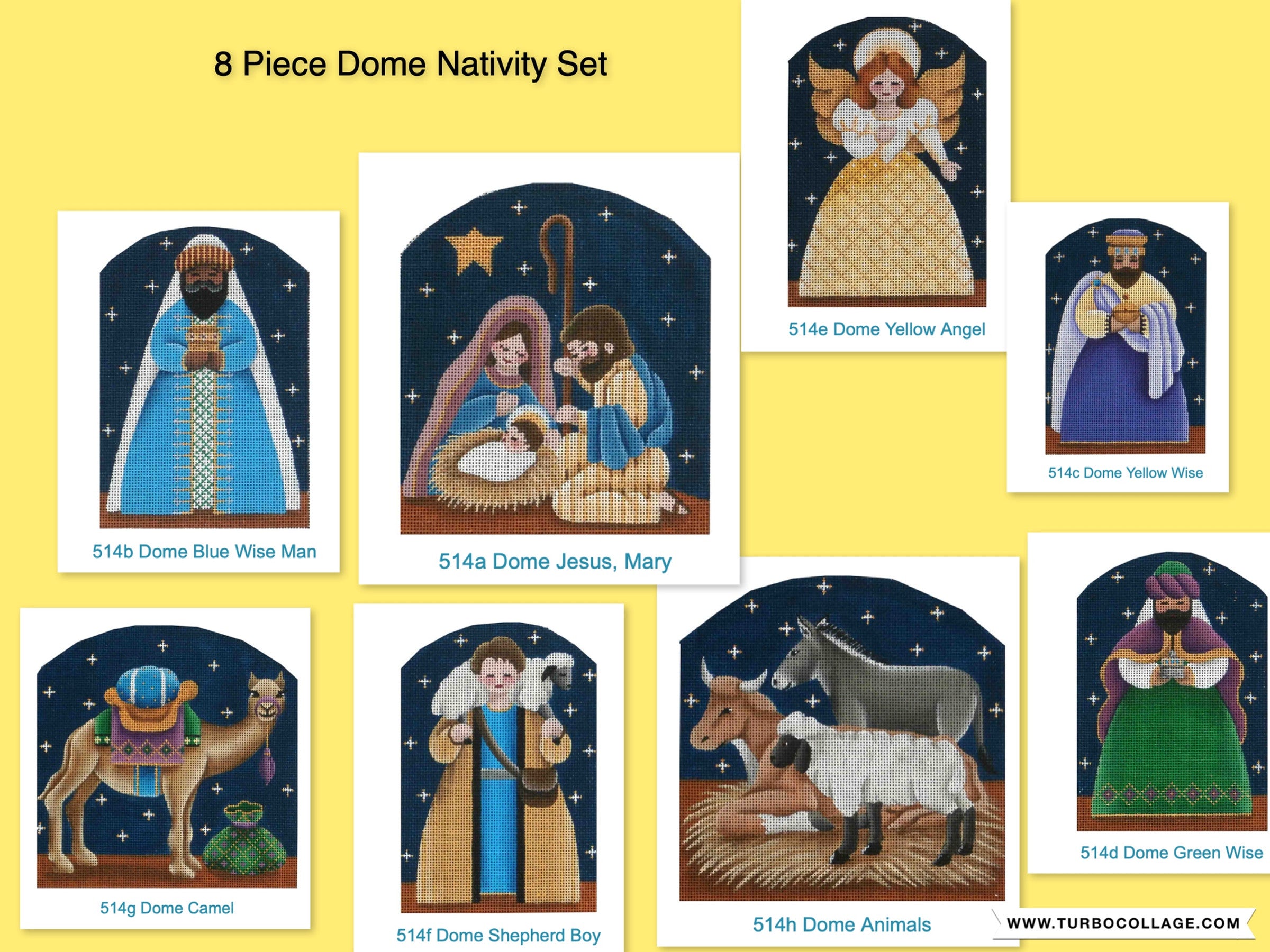 Rebecca Wood 514F Dome Shepherd Boy – Stitch by Stitch