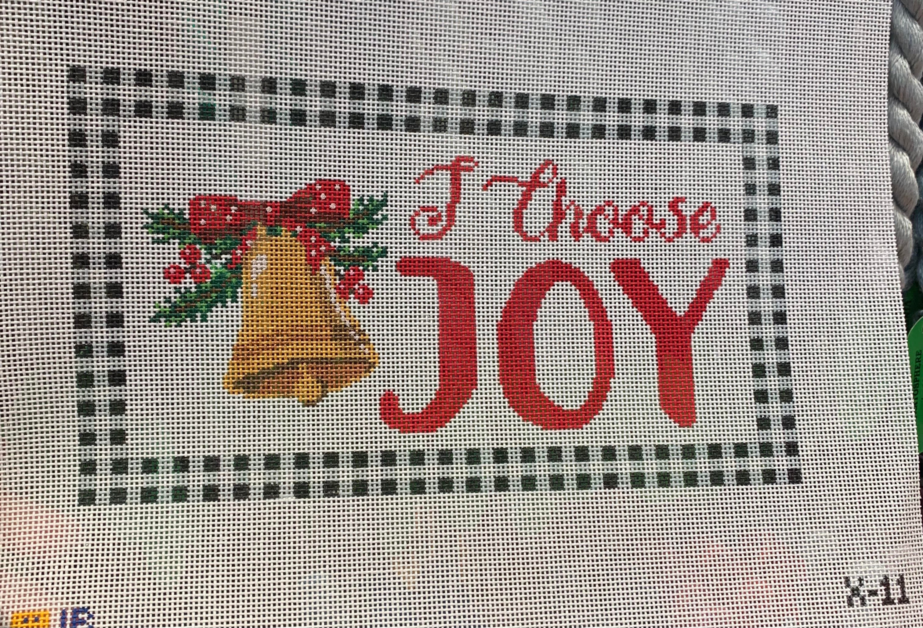 Lauren Bloch X-11 I Choose Joy - Bell – Stitch by Stitch