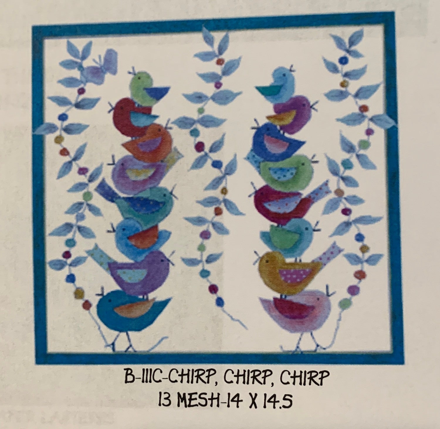 B-111c Chirp, chirp, chirp – Stitch by Stitch