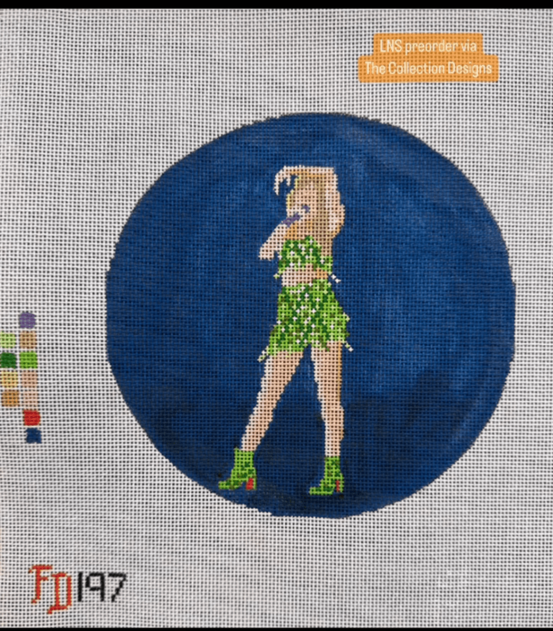 The Collection Froopy Designs FD197 Taylor in Green – Stitch by Stitch