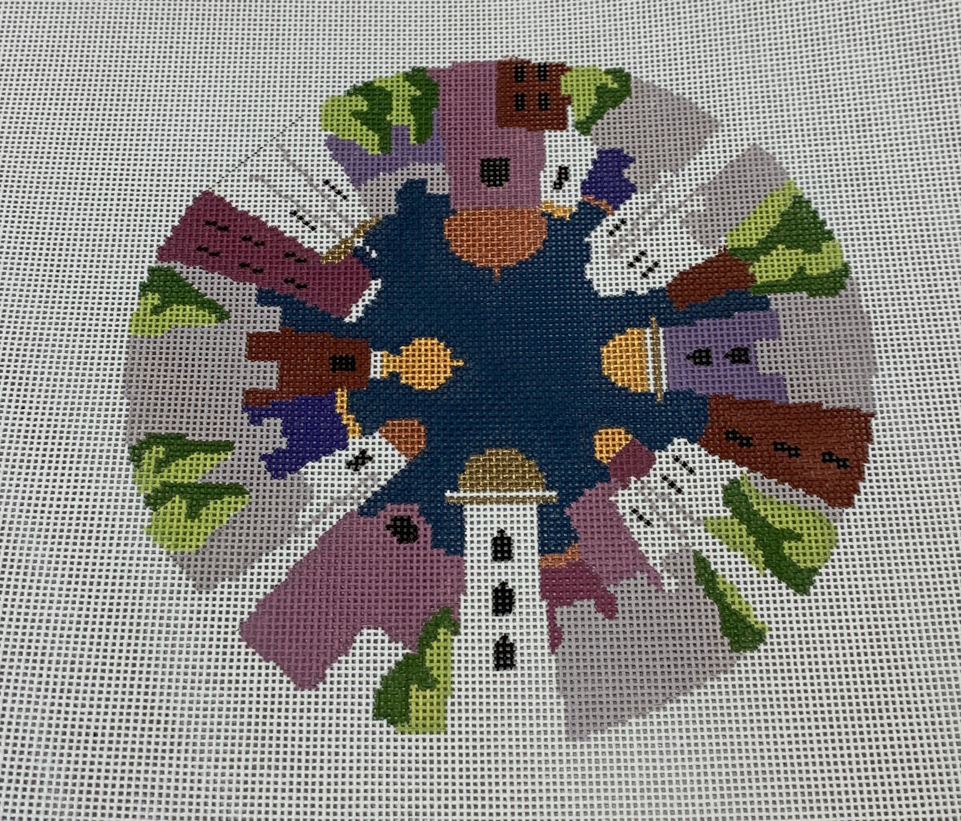 Katherine Parfet Yarmulke 3K 303A – Stitch by Stitch