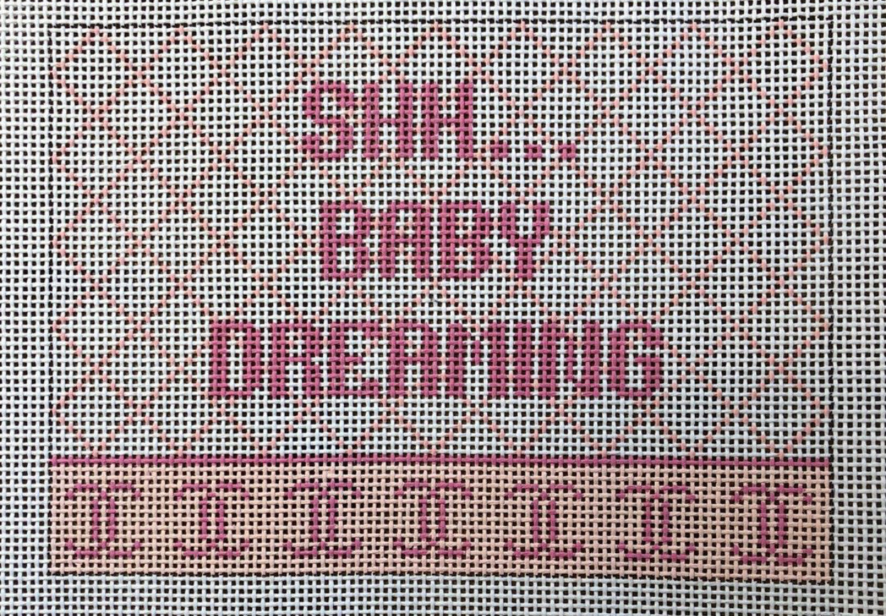 Judi & Co. Shhh...Baby Dreaming Girl – Stitch by Stitch