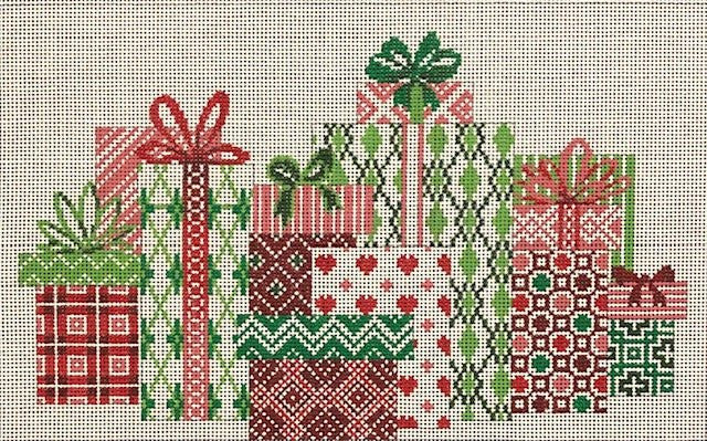A Stitch In Time ASIT 469 Christmas Packages – Stitch by Stitch