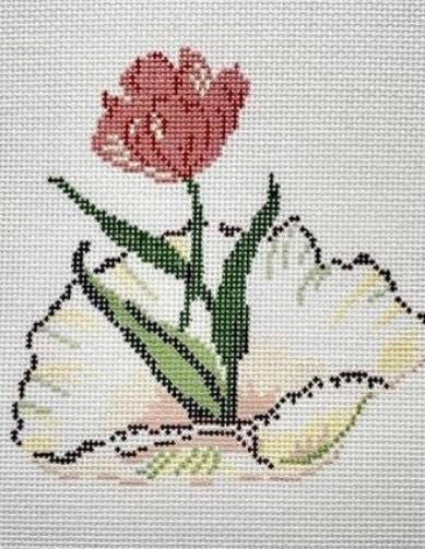 Isla Simpson IS11-E Rose Shell – Stitch by Stitch