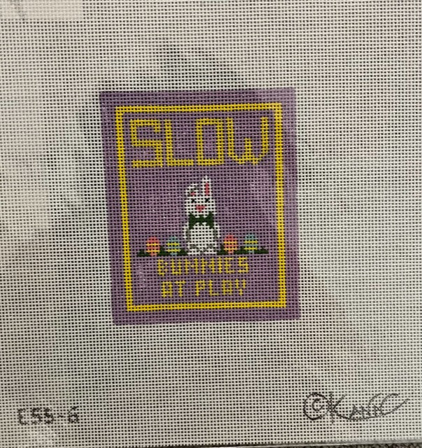 Kimberly Ann ESS-06 Slow Bunnies at Play – Stitch by Stitch