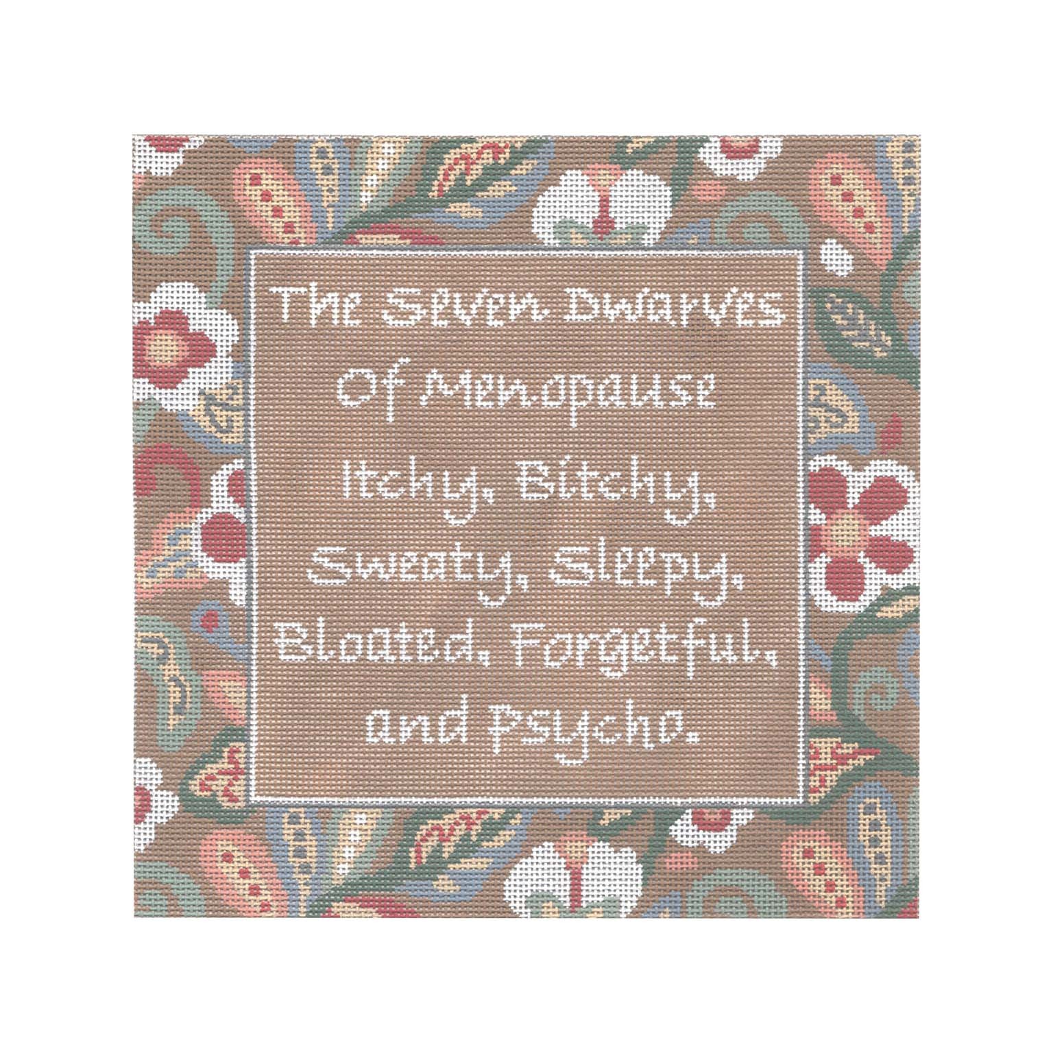 CBK EG SS-79 The Seven Dwarves of Menopause.... – Stitch by Stitch
