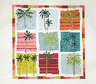 Pippin P-NI-038 Nines Palm Trees – Stitch by Stitch