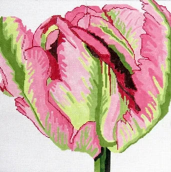 Jean Smith 139A34 Simply Flowers Coaster – Stitch by Stitch