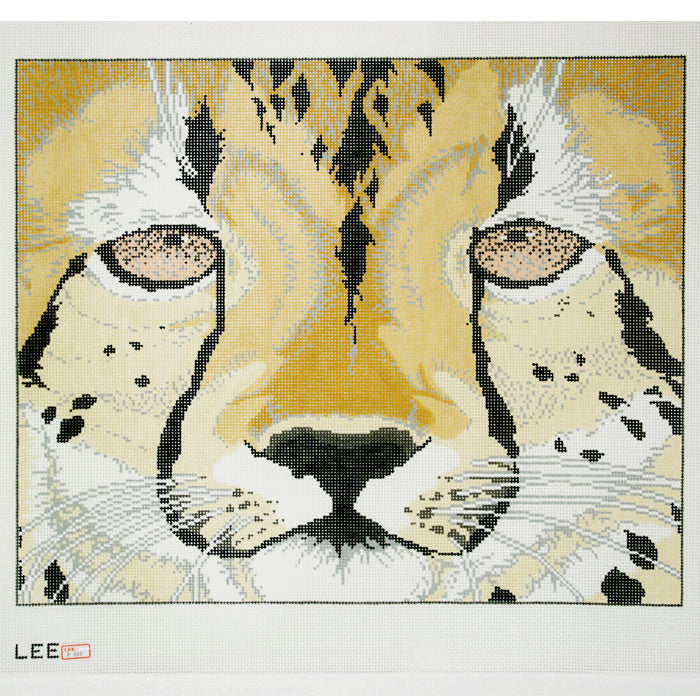 Lee P942-W Cheetah Pillow – Stitch by Stitch