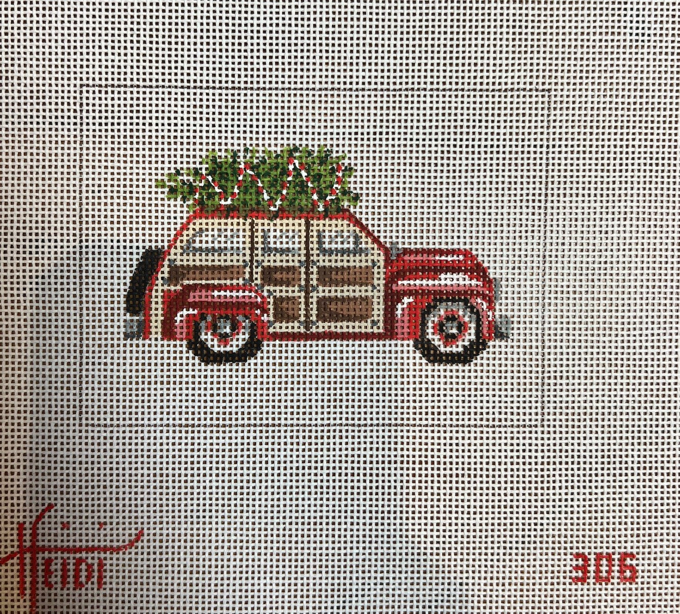 Heidi Stanley #306 Woody Station Wagon – Stitch by Stitch