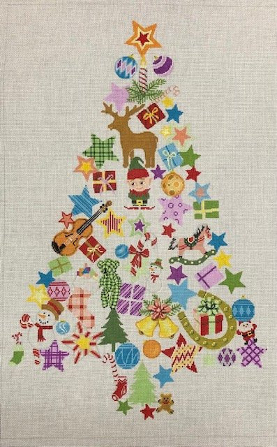 A Stitch In Time ASIT 456 Ornament Tree 18 mesh – Stitch by Stitch