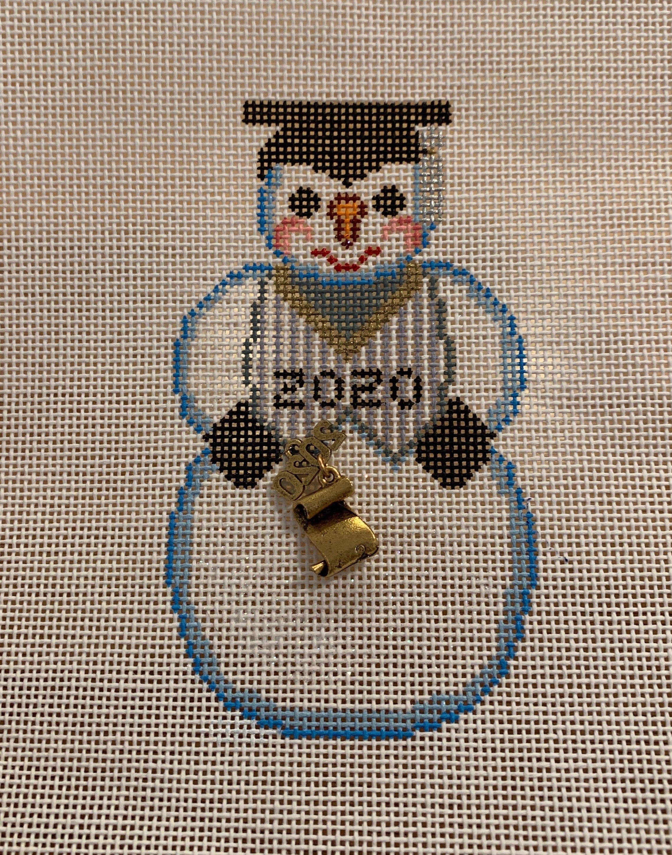 Graduation Snowman – Stitch by Stitch