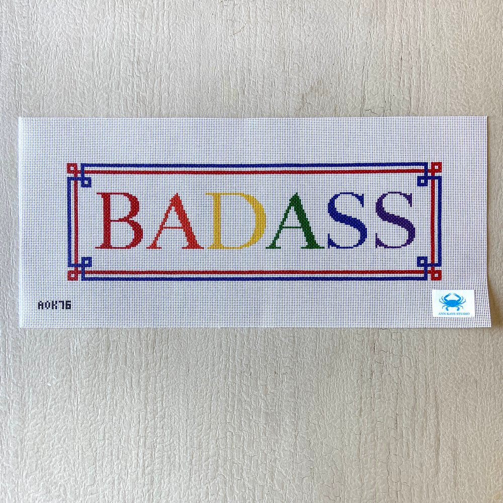 Ann Kaye AOK76 Badass - Multicolor – Stitch by Stitch