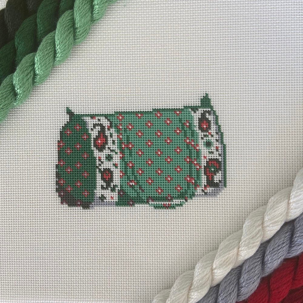 Ann Kaye AOK78 French Duffle Bag - Green – Stitch by Stitch