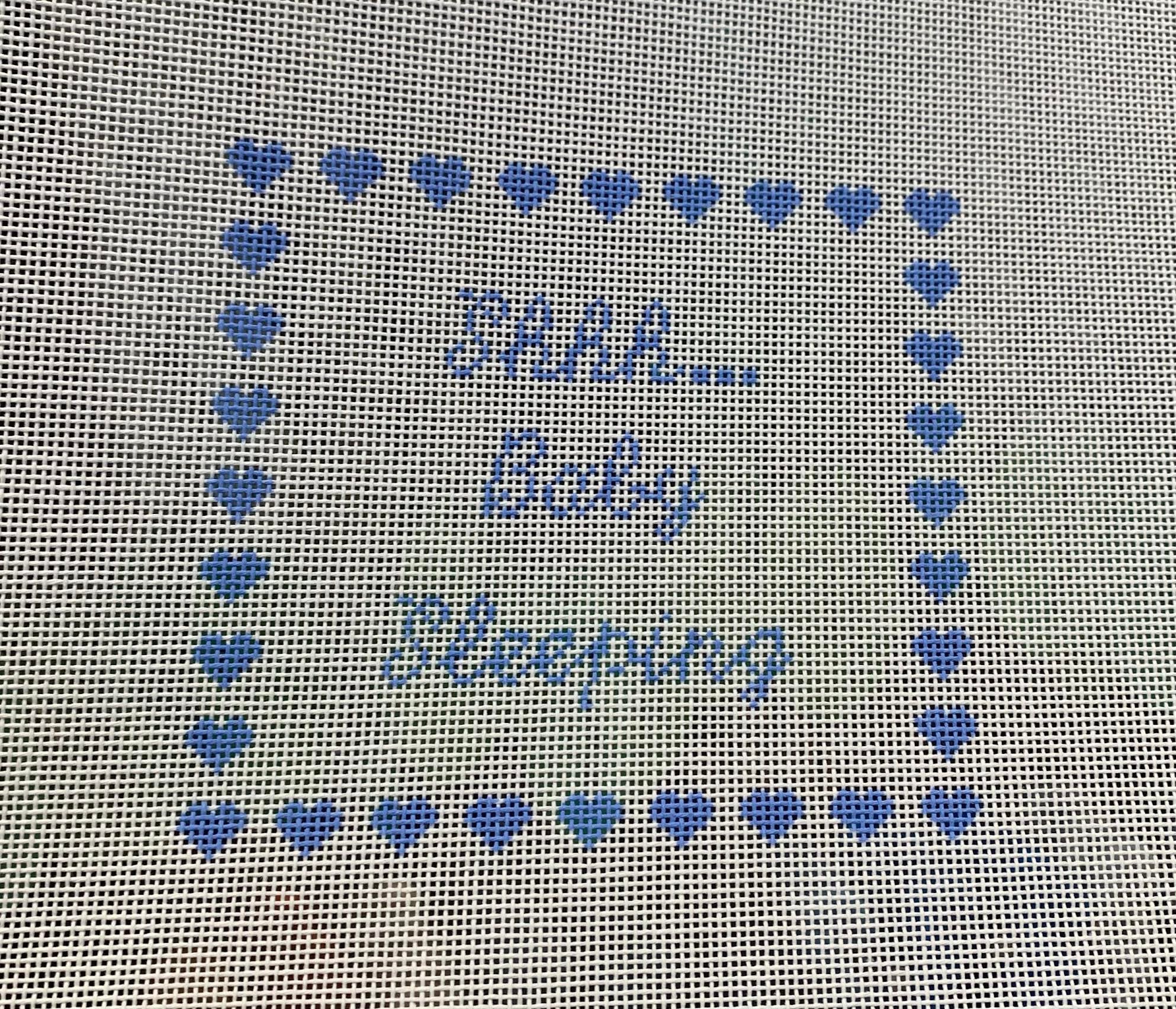 Silver Stitch Shhh.... Baby Sleeping Blue – Stitch by Stitch