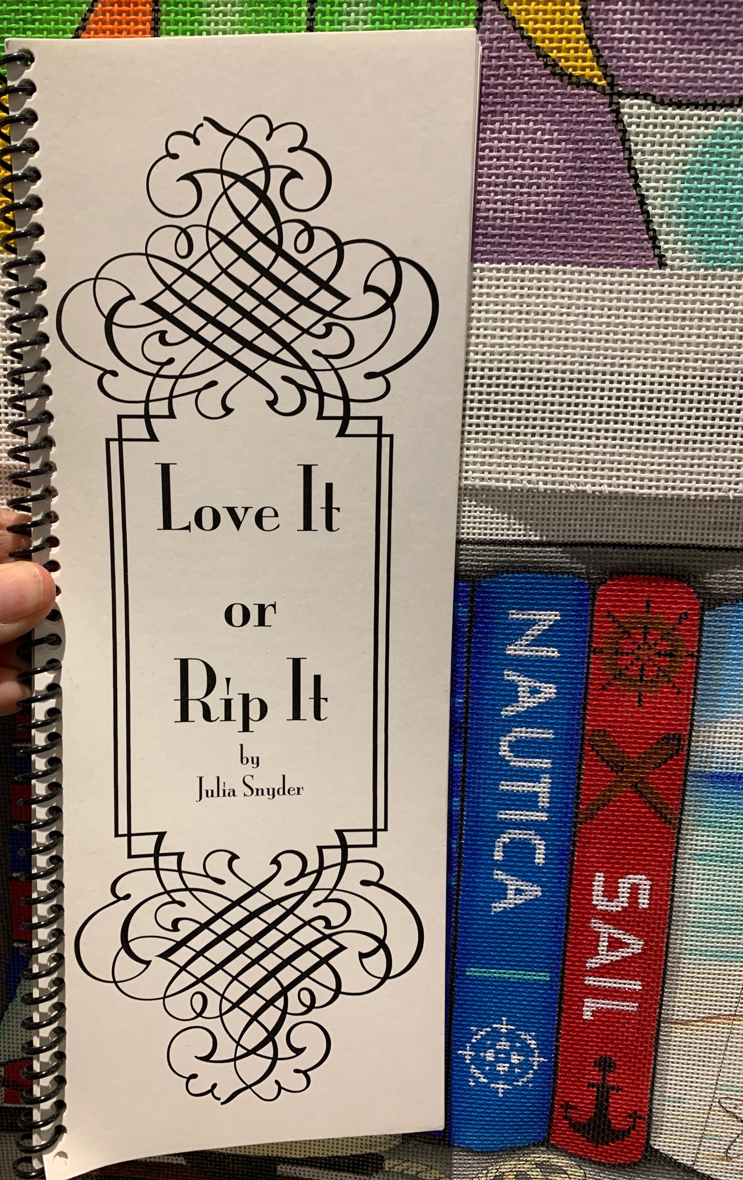 Love It or Rip It Book – Stitch by Stitch