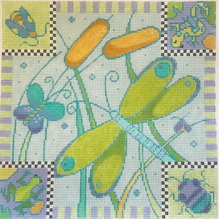 Blueberry Point 22-226 Dragonfly 13 mesh – Stitch by Stitch