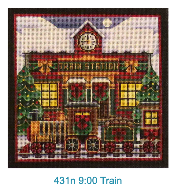 Rebecca Wood 431n 9:00 Train – Stitch by Stitch